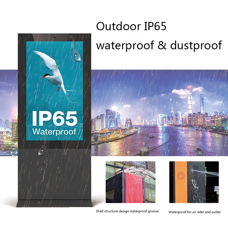 55-inch 4k touch screen digital signage