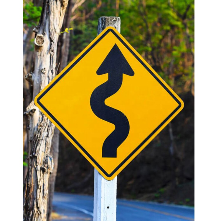 Custom aluminum reflective warning safety signs