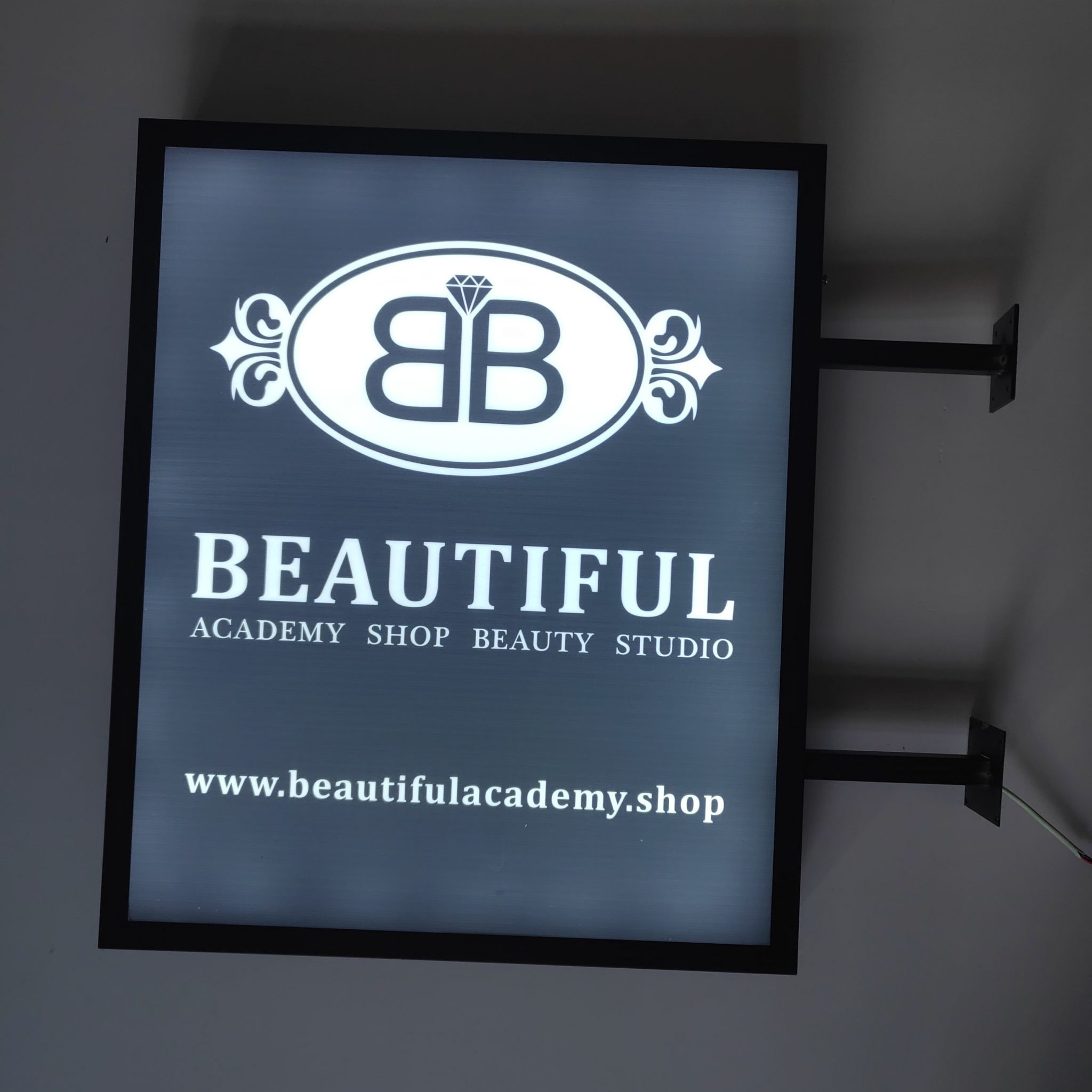 Custom shop logo printing signboard
