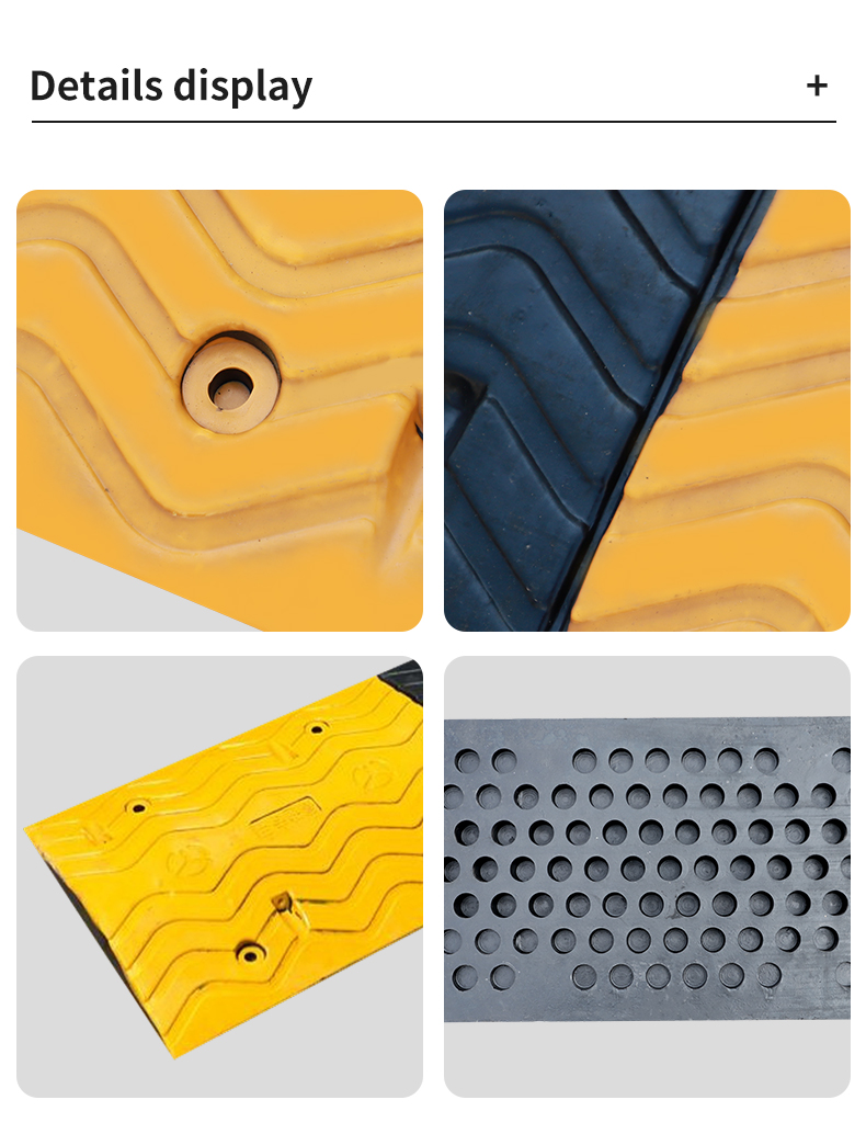 Heavy round wave speed bump