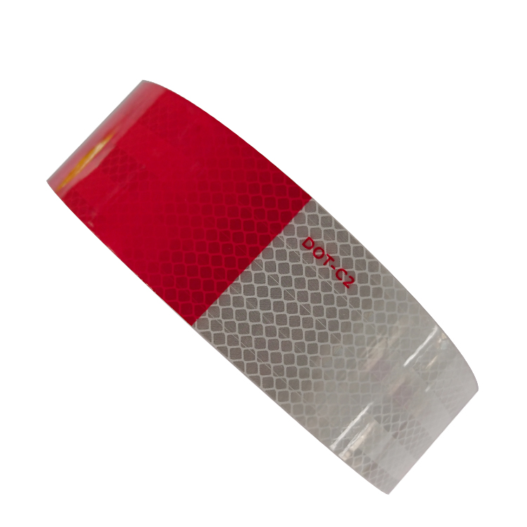 High-intensity prism color reflective tape