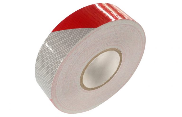 High-strength reflective film tape