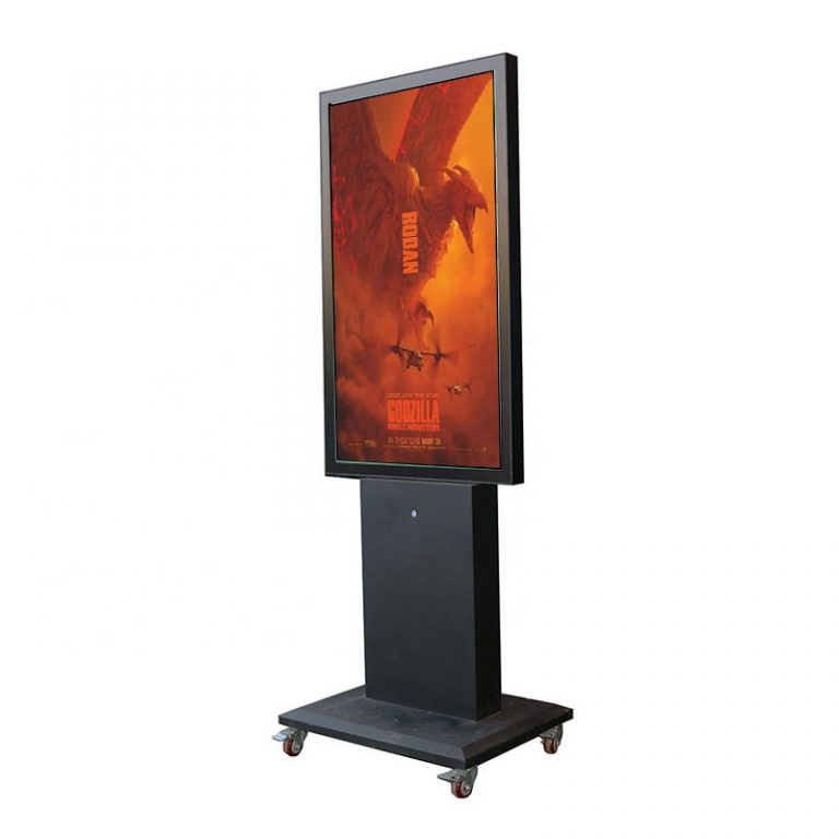 Mobile signage display digital signage