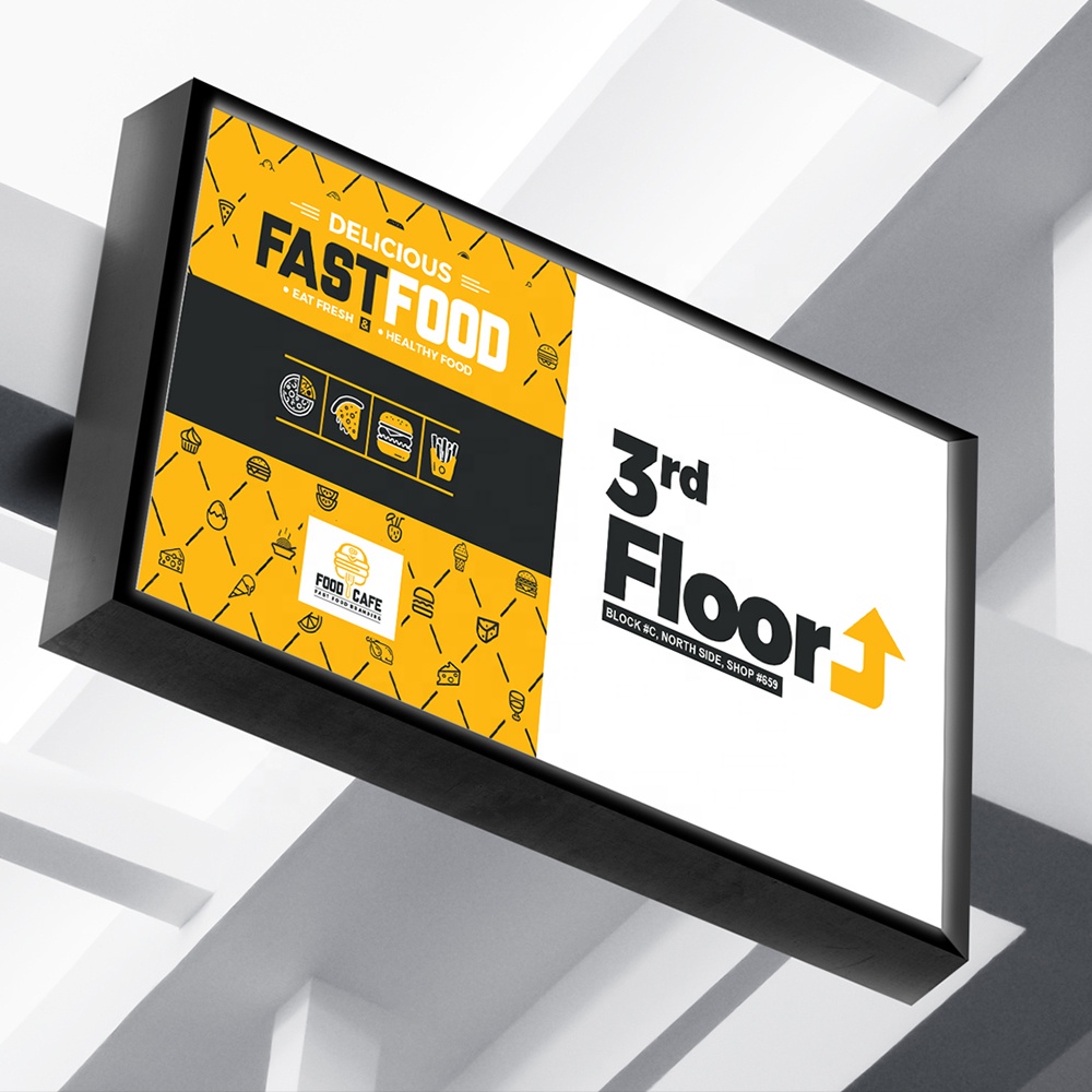 Outdoor durable giant advertising sign