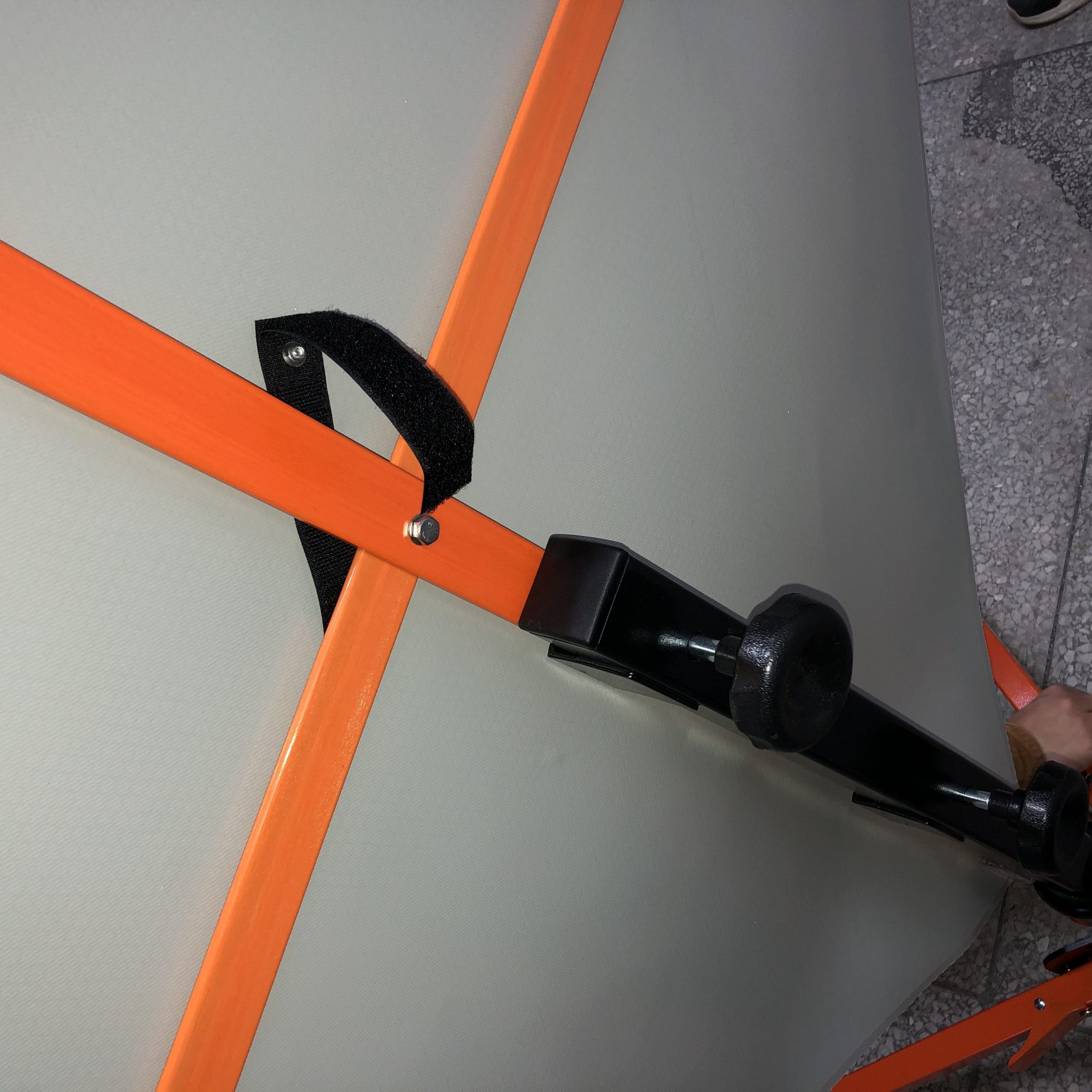 Roll-up traffic temporary construction sign