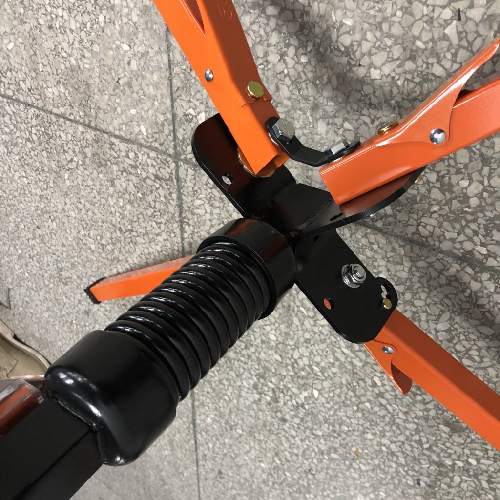 Small portable road construction sign