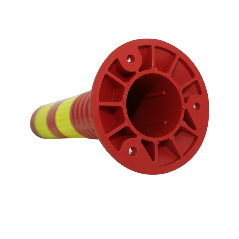 Standard color road contour pole