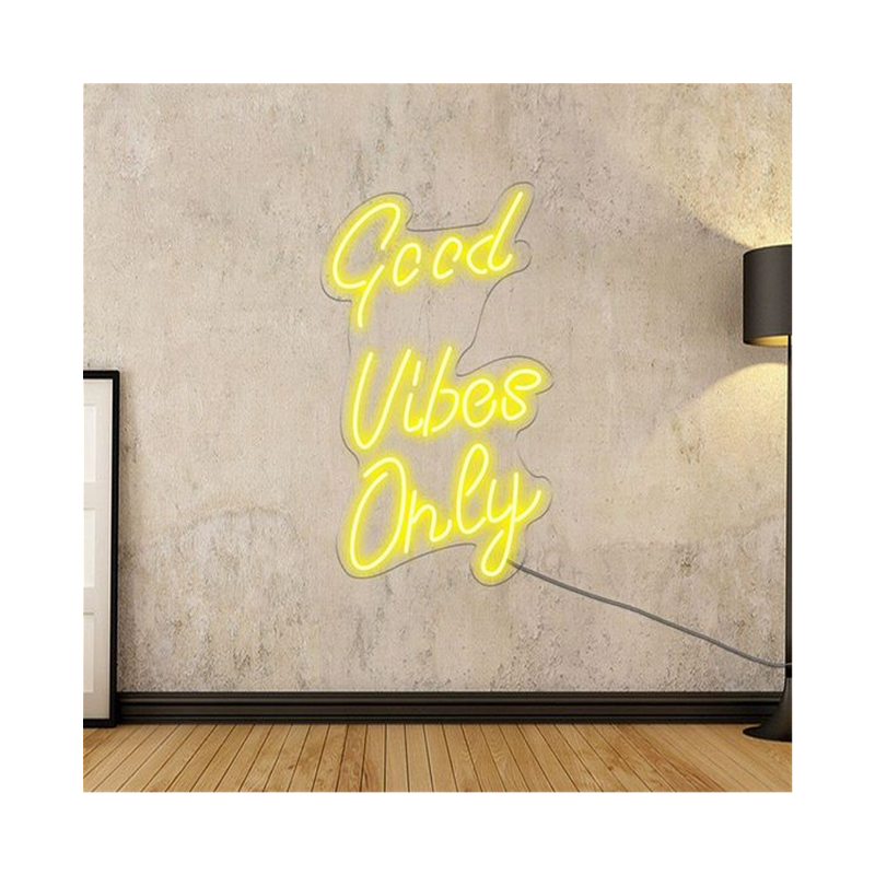 Wall-mounted custom letter LED sign