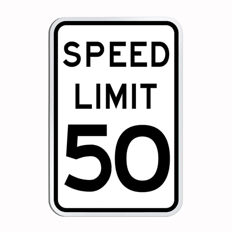 Factory Custom Metal Reflective Regulatory Traffic Signs